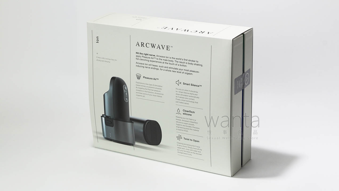 Arcwave Ion - The First Pleasure Air Stroker - Wanta UK
